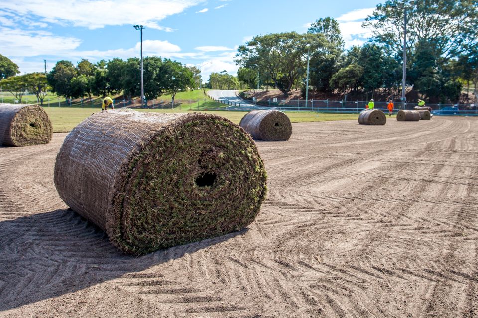 Centenary Lakes, Caboolture - Sportsfield Construction project - Twin ...